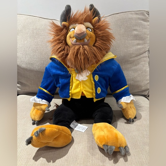 Toys | Beast Plush Toy Blue And Yellow | Poshmark